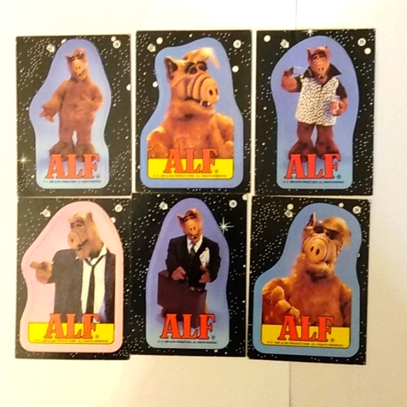 Topps | Toys | 988 Alf Tv Show Series 2 Sticker Single Trading Card Lot ...
